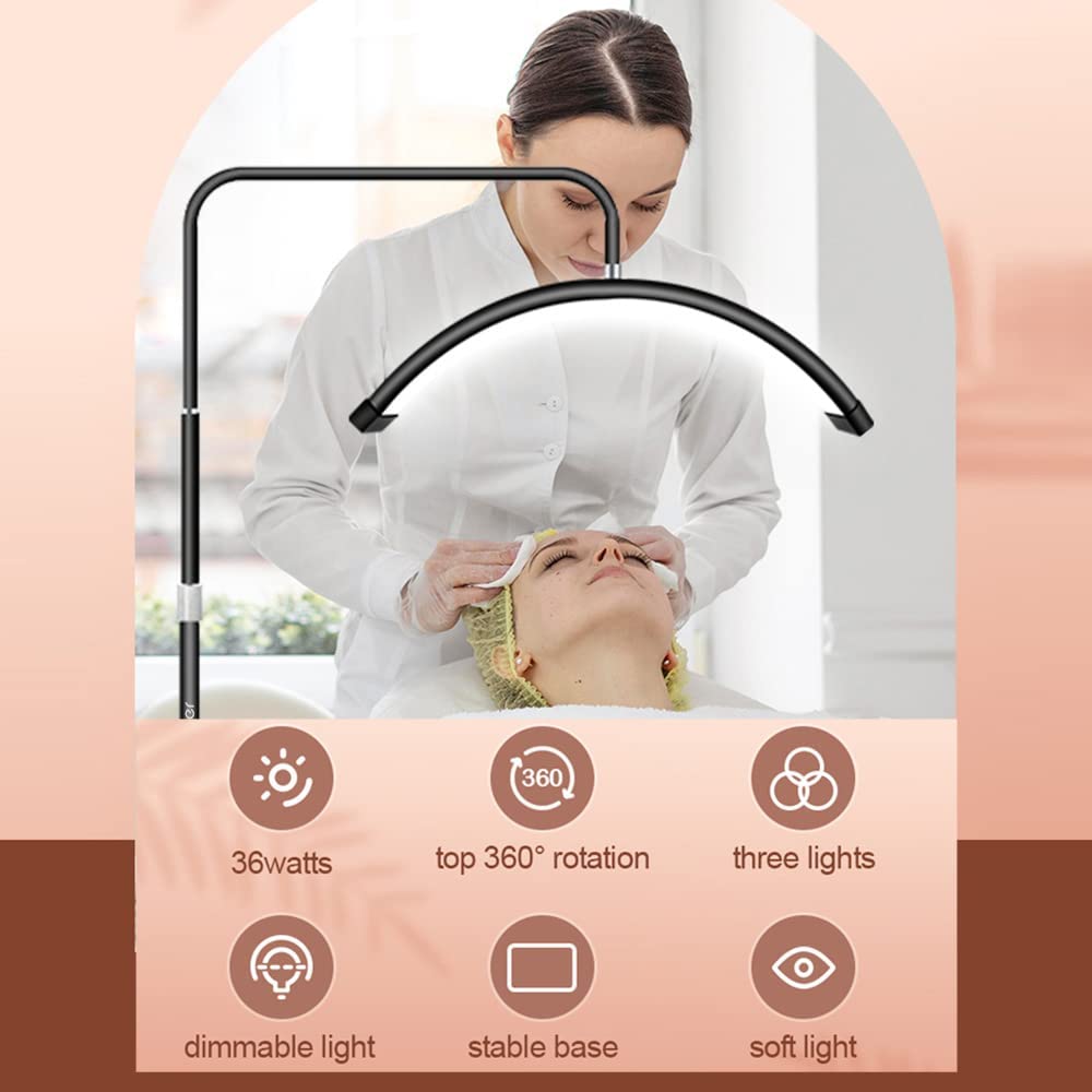 LED HD-M6X Half-Moon Shaped Fill Light 3000K-6000K Dimmable Light ...