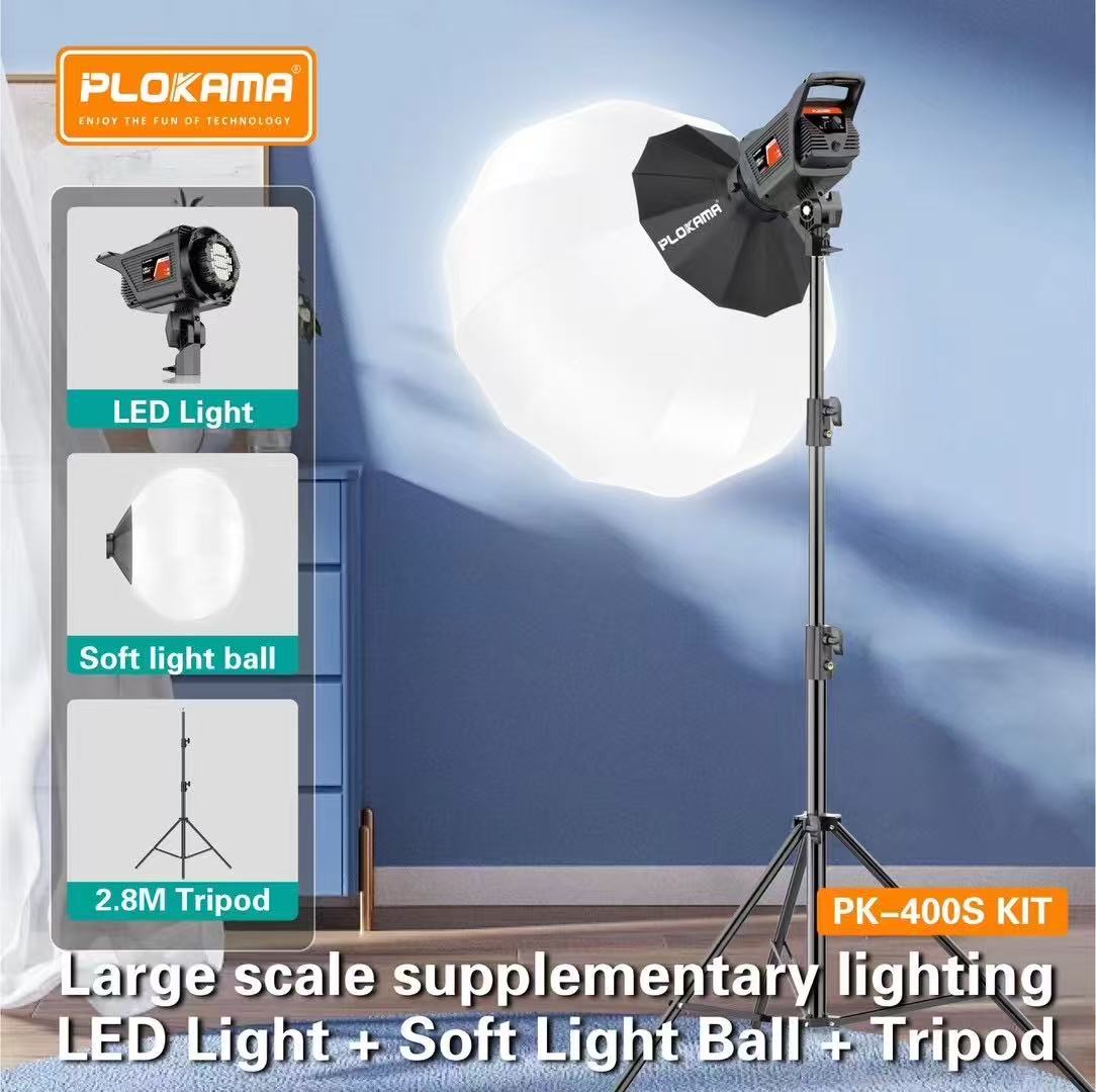 Plokama PK-400s Video Light Kit for Professional Photography ...
