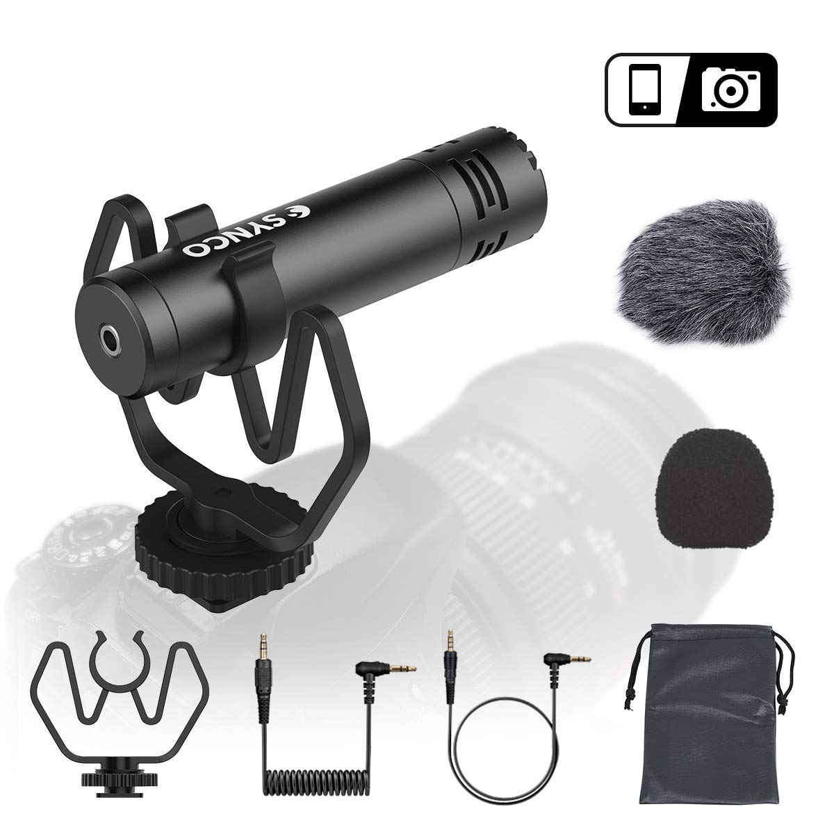 SYNCO Mic-M1 Shotgun Microphone - Khawaja Photos