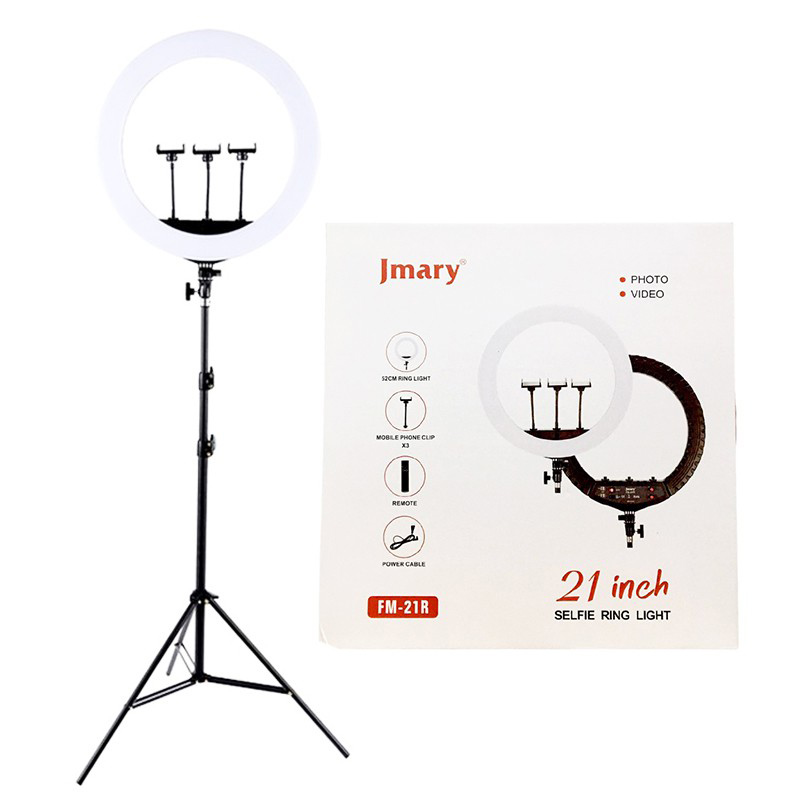 Jmary Ring Light FM-21R 21"Inch With Jmary MT-75 Stand - Khawaja Photos