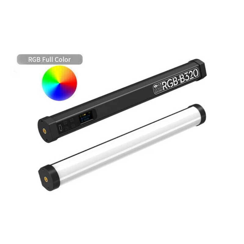 Professional Soft Light 10″ RGB320 LED Tube With Battery - Khawaja Photos