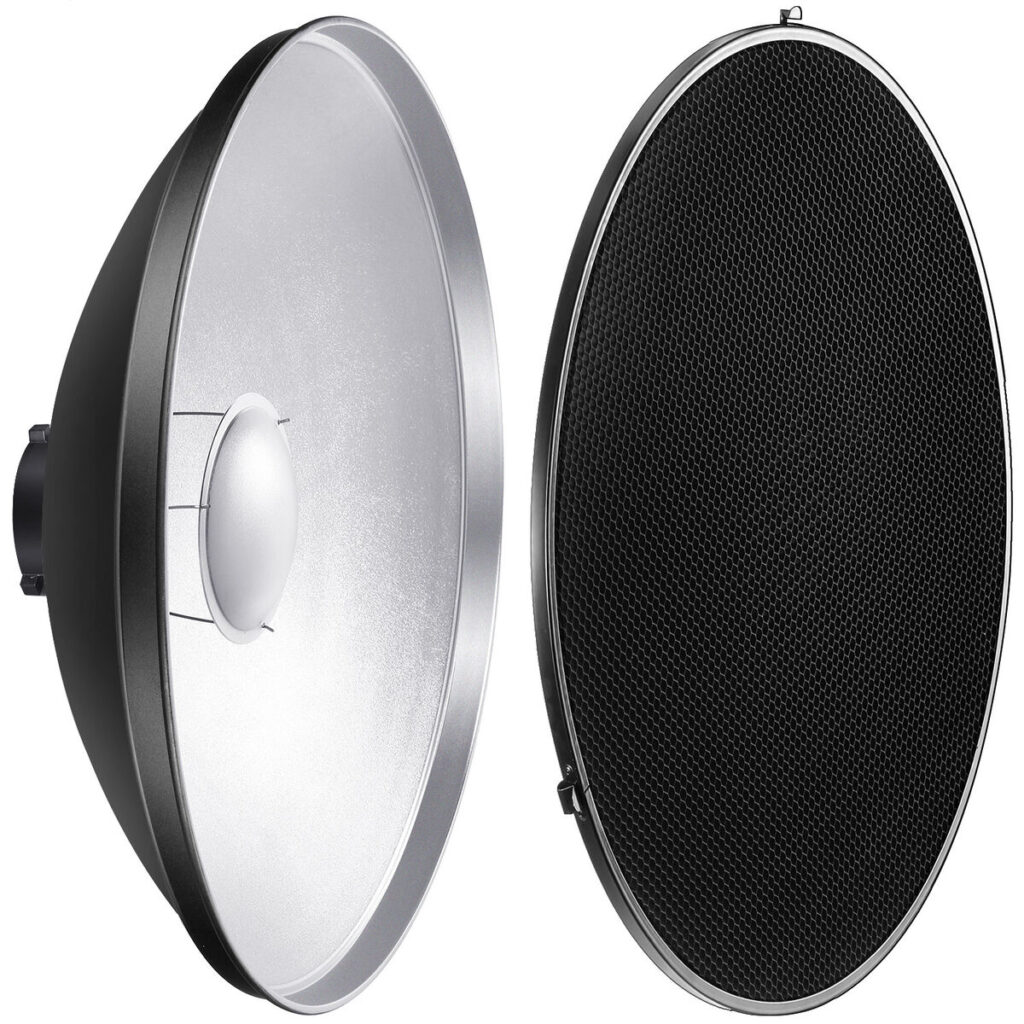 Beauty Dish 45cm Reflector with Honey Comb Grid - Khawaja Photos